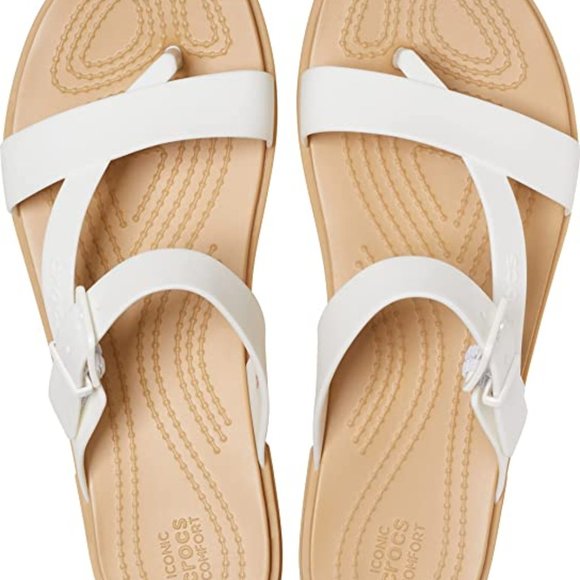 CROCS | Shoes | Crocs Womens Tulum Toe Post Sandals Thong Sandals ...